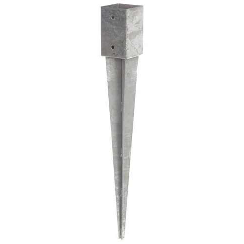 Stolpfundament spjut 90 x 90 mm från skånskabyggvaror.se