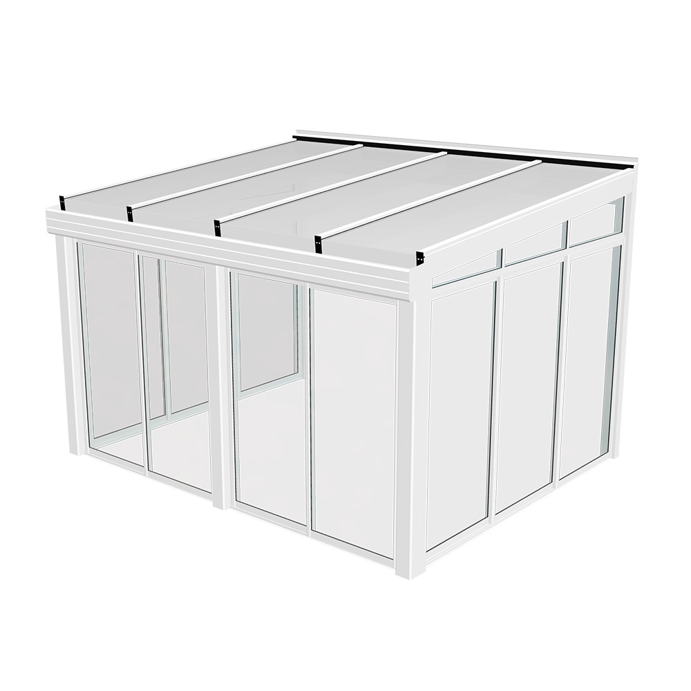 Trivas Alu Sommar+ kanalplasttak - stomme/partier/kanalplasttak